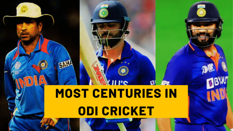 Discover the List of Most Centuries in ODI - Cric Info 360