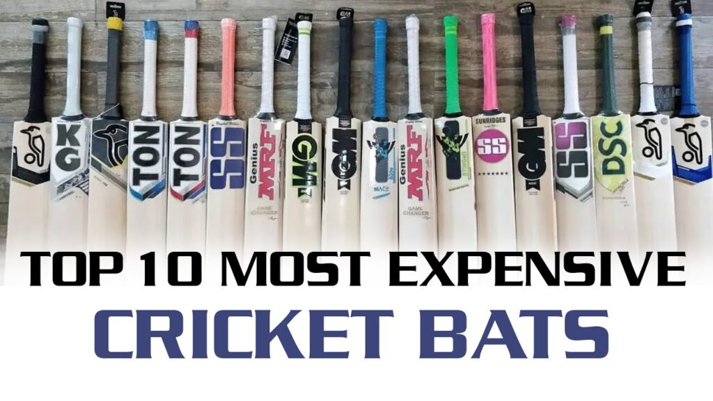 Explore the 10 Most Expensive Bats in the World - Cric Info 360